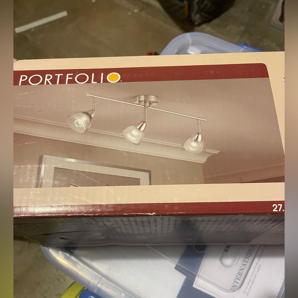Other | Portfolio Silver Track Lighting Fixture | Poshmark